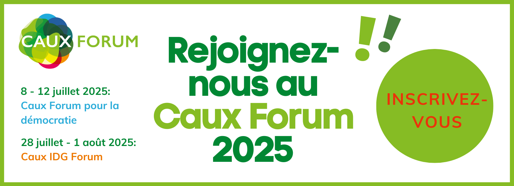 Caux Forum 2025 | IofC
